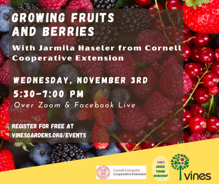 Growing Fruits and Berries with Jarmila Haseler (Cornell Cooperative ...