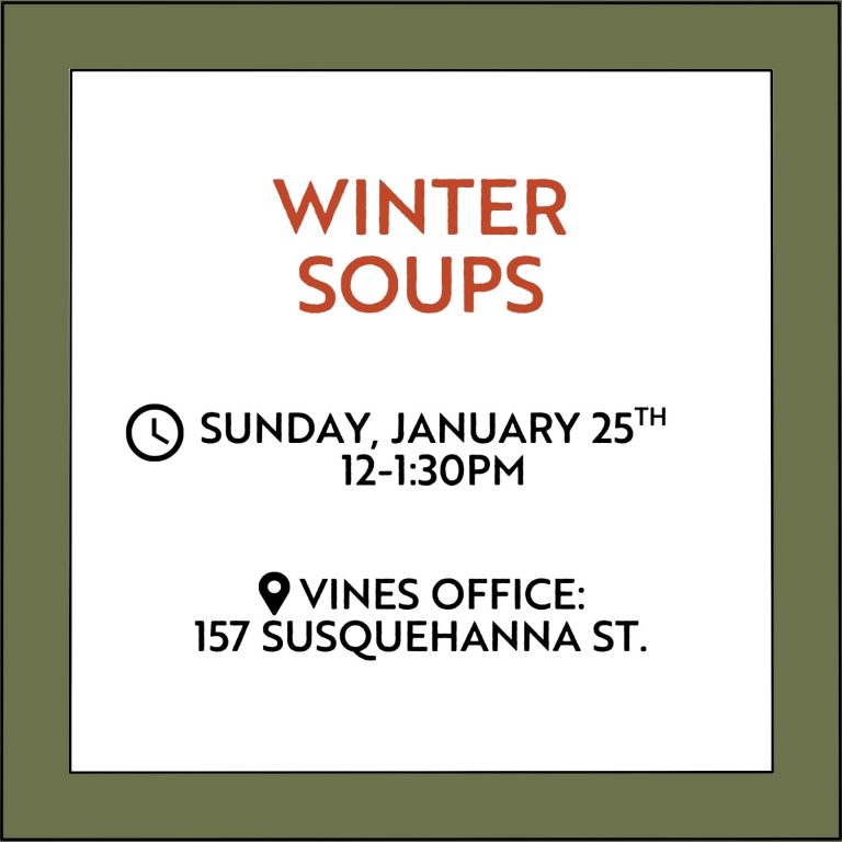 Winter Soups with Chef Josh Lewis (Lost Dog Café) – VINES